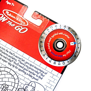 Melissa & Doug On the Go Secret Decoder Activity Books Set - 54 Games