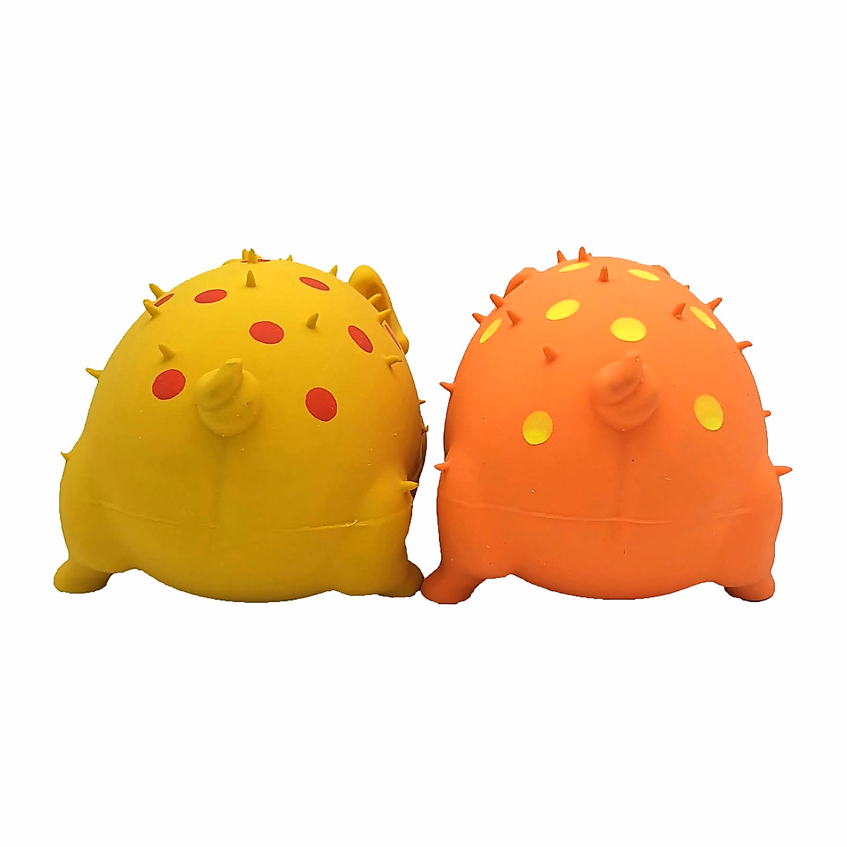 Hoiasem 2 Pack Latex Pig Dog Toys That Oinks for Small Medium Large Dogs