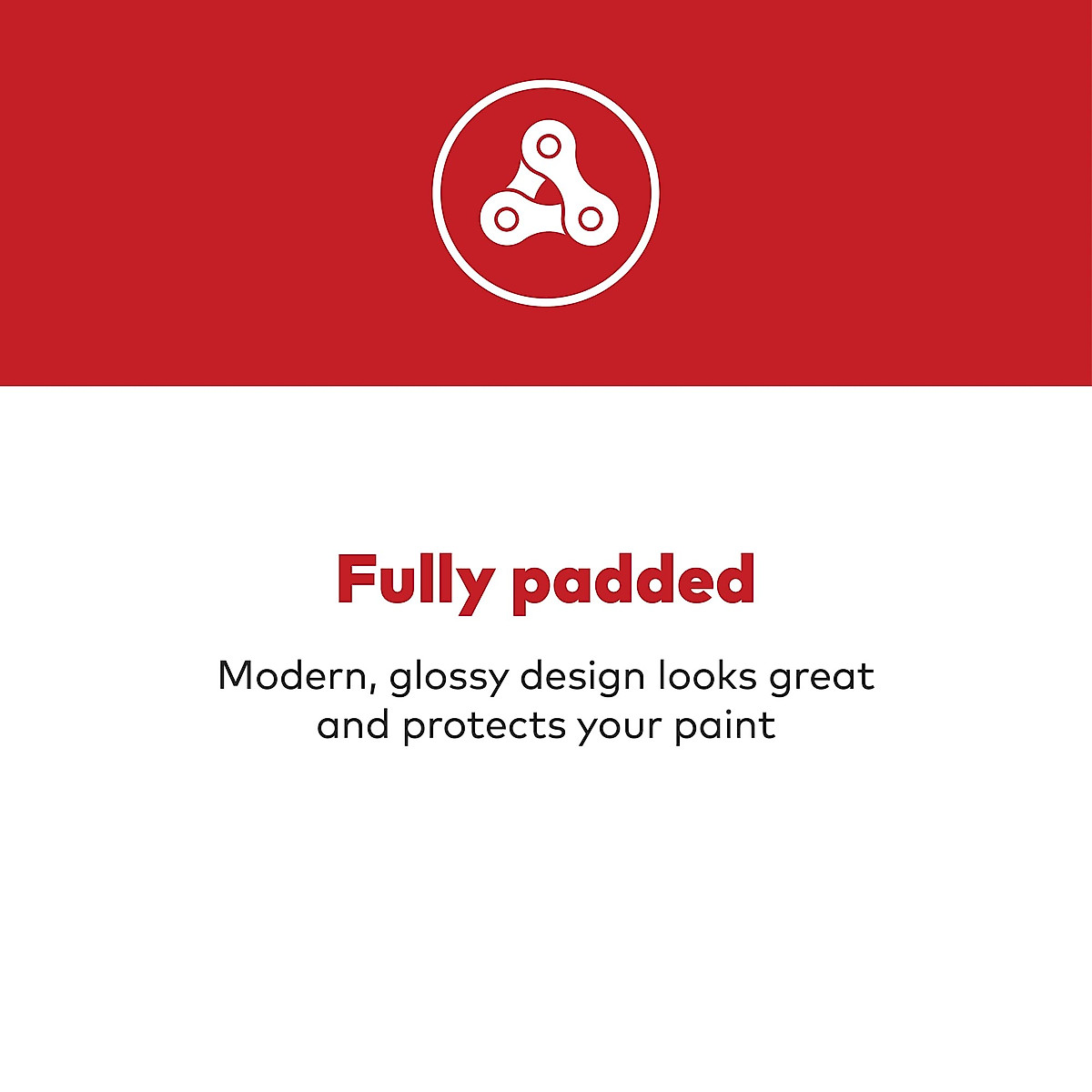 Yakima FullBack 3 Premium Trunk Bike Rack, Holds 3 Bikes, Tool-Free Installation, SuperCush ZipStrips, Foldable Arms, SKS Locks, Bottle Opener