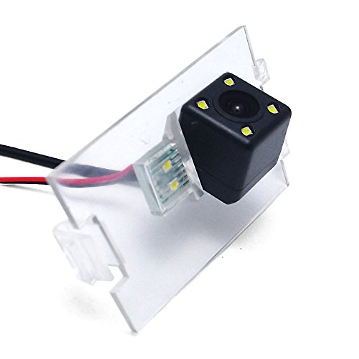 FEELDO Car Rear View Camera with LED for Jeep Compass/Patriot Wide Angle Reverse Backup Camera