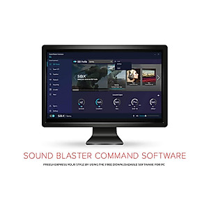Sound BlasterX G6 Hi-Res 130dB 32bit/384kHz Gaming DAC, External USB Sound Card with Xamp Headphone Amp, Dolby Digital, 7.1 Virtual Surround Sound, Sidetone/Speaker Control for PS4, Xbox One