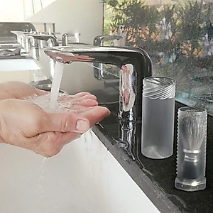 Grutti 2-Pack Shaving Brush Case Fit for Your Shaving Brush Easy to Store with 10 Airflow/Evaporation Holes (Brush not Included)