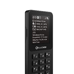 iodd Mini USB 3.0 256-bit Secure encrypted SSD Drive (512GB)