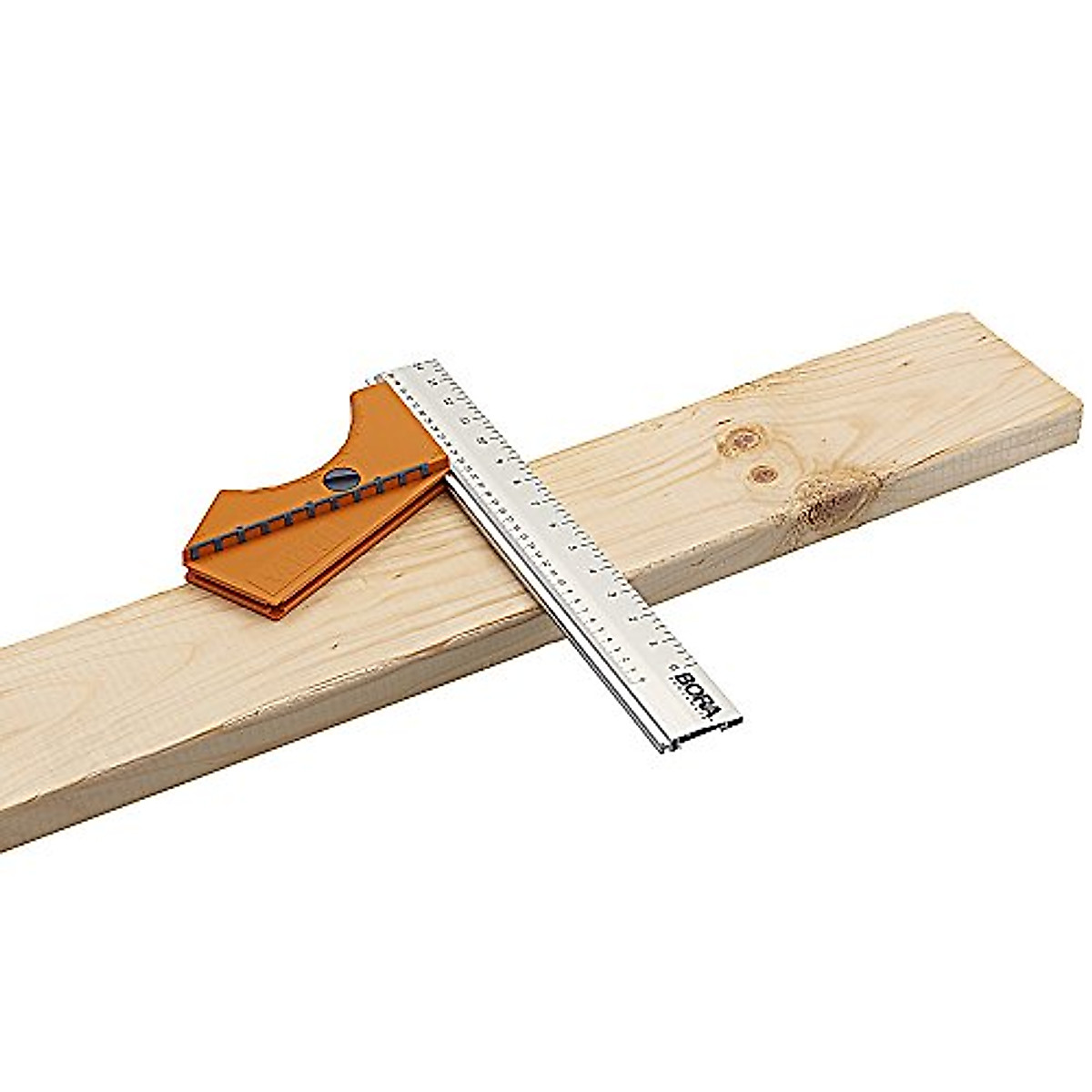 Bora 530416 Quickcut Circular Saw Guide With Rail & Angle Assist, All-In-One Woodworking Tool, Strong Aluminum 16 Inches Long, With A 14-Inch (35.5Cm) Guide Rail