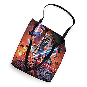 Star Wars The Clone Wars The Final Season Poster Tote Bag
