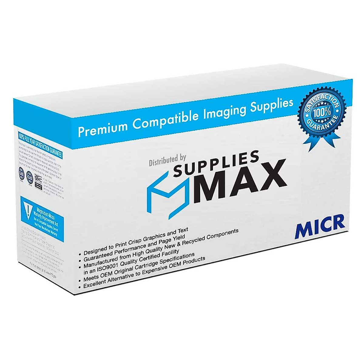 SuppliesMAX Compatible Replacement for MICR Print Solutions MCR64XM MICR Toner Cartridge (24000 Page Yield) - Replacement to HP CC364X / Troy 02-81301-001