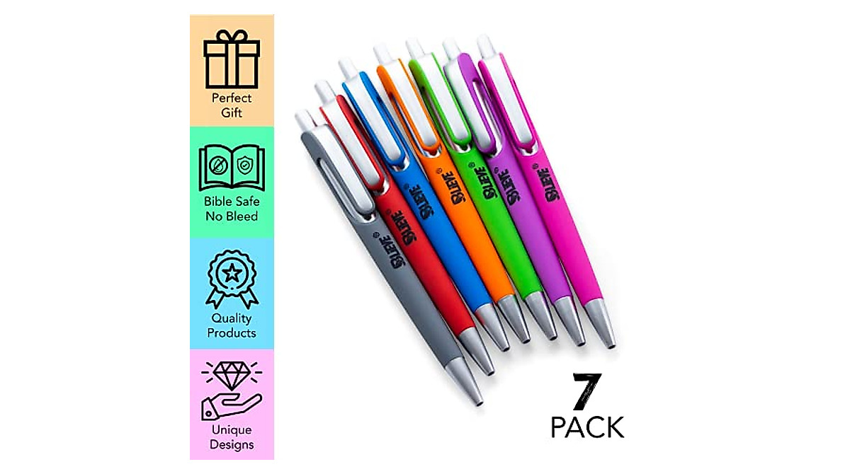 BLIEVE Bible Pens: No Bleed Through Ink for Journaling
