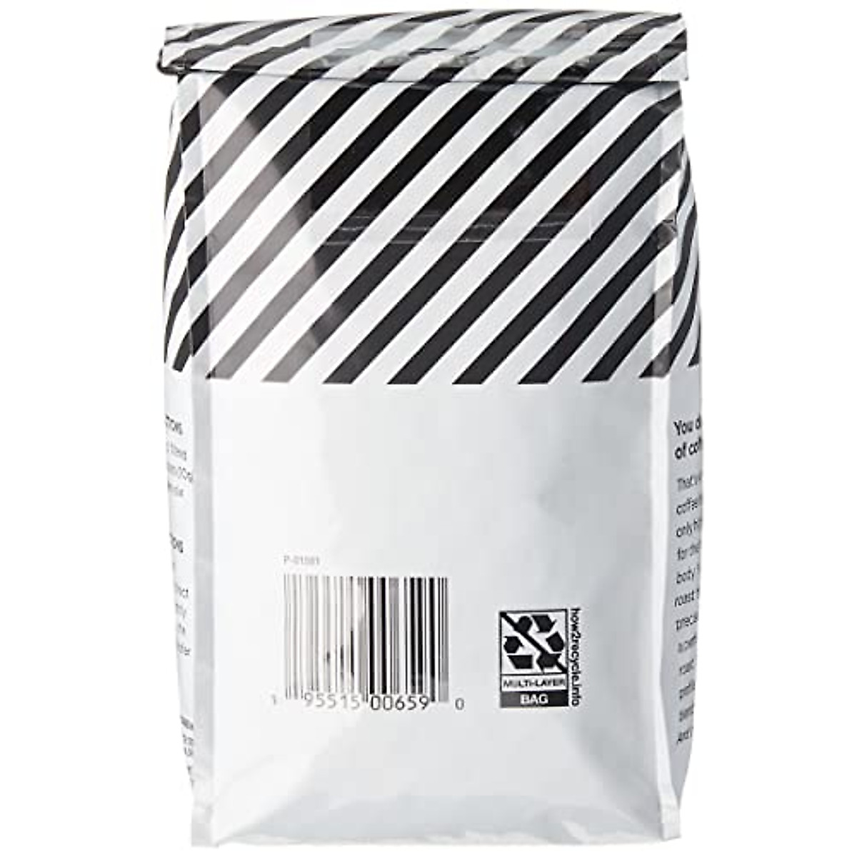 AmazonFresh Donut Cafe Whole Bean Coffee, Medium Roast, 12 Ounce (Pack of 3)