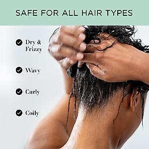 unwash Bio-Cleansing Conditioner - Gentle, Hydrating Co-Wash Cleansing Conditioner, Sulfate & Paraben Free, for Curly, Coily & Dry Hair, 33.8 fl oz