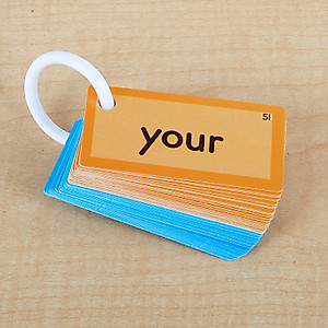 Really Good Stuff Sight Word Mini Flash Cards - 6 Sets of 50 Cards