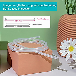 PumpMom Tubing Duckbill Valves and Backflow Protector for Spectra, Replacement Pump Parts for Spectra S1 S2 9 Plus and Motif Pump Accessories