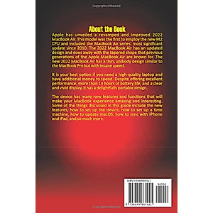 2022 M2 Chip Powered MacBook Air User Guide: A Comprehensive 2022 M2 Chip MacBook Air User Manual with Tips and Tricks