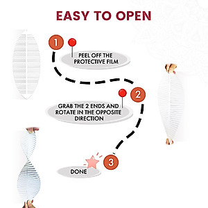 4 Pcs 11 Inch Sublimation Wind Spinner Blanks, Aluminum Wind Spinners Sublimation Blanks, Sublimation Blank Wind Spinners DIY Sublimation Wind Spinners Ornaments for Garden Yard (Helix)