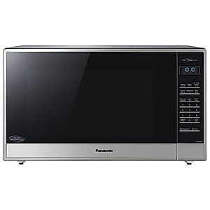 Panasonic NN-ST975S 2.2 Cu. Ft. Built-In/Countertop Cyclonic Wave Microwave Oven w/Inverter Technology - Stainless Steel (Renewed)