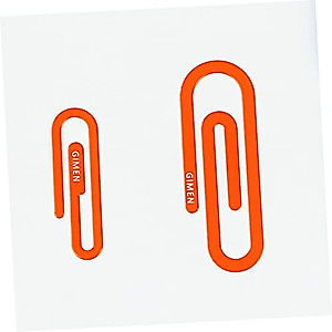 Operitacx 4pcs Paperclip Bookmark Paper Folders Metal Bookmarks Metal Folder Stationery Binder Clips Fun Paper Clips Notice Board Iron Paper Clips Students Paper Clips File Paper Clips