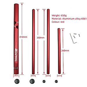 BESNIN Bike Workstands Bicycle Repair Stand Support Bicycle Repair Support Bicycle Parking Tools Bicycle Parking Support Tools (red)