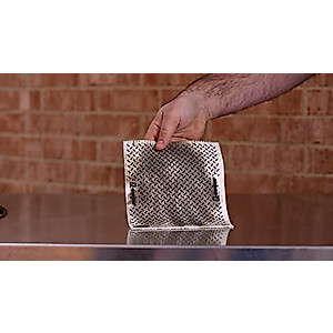 Q-Swiper Reusable Grill Cleaning Cloth 2 Pack - Eco-Friendly | Durable | Versatile | Abosrbent - Just wet them yourself to clean all grill surfaces!