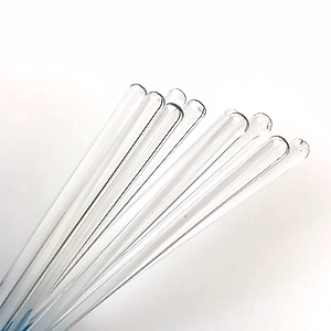 6pcs 20cm/7.9inch Glass Stirring Rod Stir Stick Heat Resistant Stirring Tool for Laboratory or Home Use