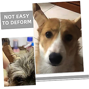 BESPORTBLE 2 Pairs Ear Patch Puppy Dog Ear Cleaner Dog Posting Kit Safety Dog Ear Support Doberman Dog Ear Posting Supplies Ear Forms for Dogs Large Dog Ear Correction Accessory Milk