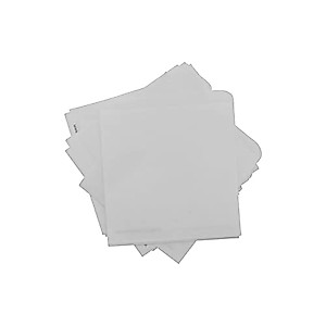 G.E.T. 4-T1000 White Cone Basket Liner / Deli Wrap Paper / Double Open Bag Paper Food-Safe Tissue Liners Collection, White(Pack of Case)