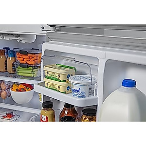 Winia WTE18HSWMD 18 Cu. Ft. Top Mount Refrigerator With Factory Installed Ice Maker - White