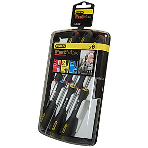 Stanley 0-65-492 Instrument set (6 piece), Black/Yellow