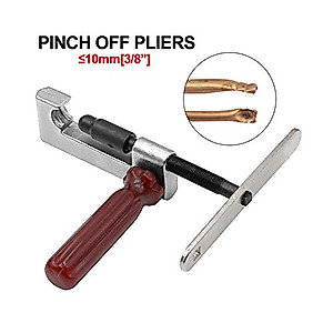 18 * 9 * 3 Srliya Repair ing tools Copper Tube Seal Pliers Aluminum Pipe Sealing Tool for Air Conditioning