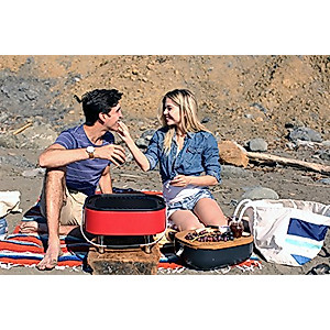 Cuisinart CGG-750 Portable, Venture Gas Grill, Red