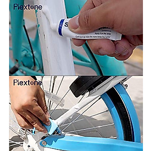 Plextone Car Scratch Repair Kit, Auto Maintenance Wax Polishing Grinding Paste Paint Care Set, Care Grinding Polishing Restorer Liquid with Sponge (B-1) (B-1)