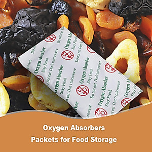 WVacFre 3000cc(30Packets) Oxygen Absorbers Packets for Food,Food Grade Oxygen Absorbers for Food Storage.