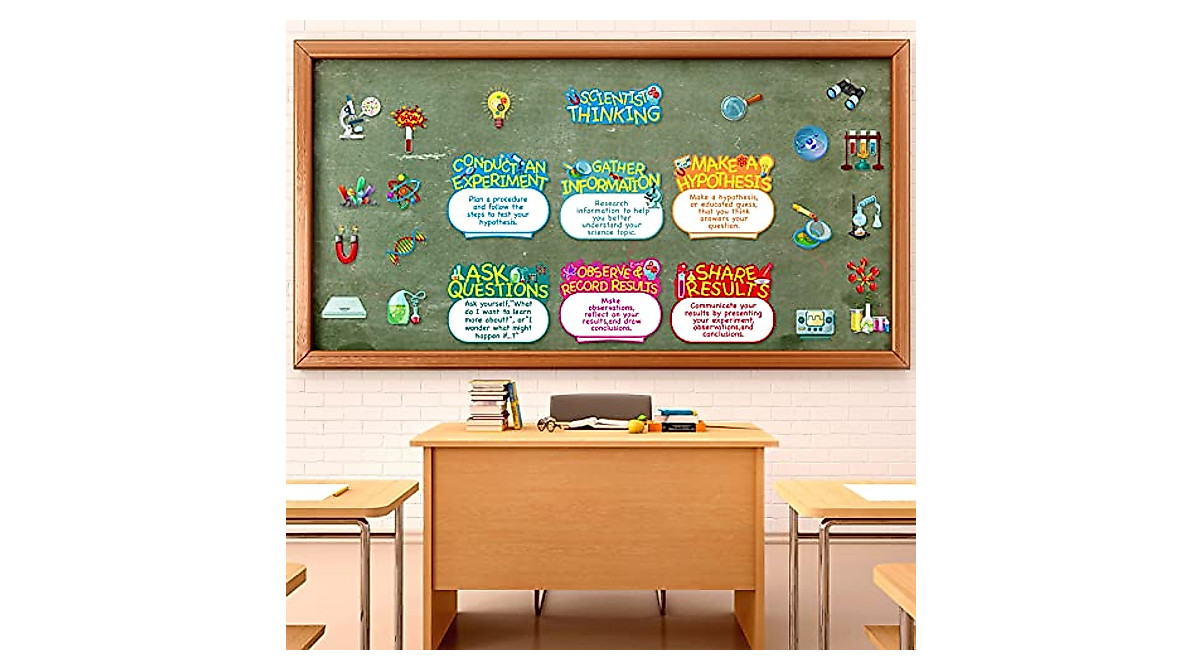 Science Bulletin Board Set - 25 Pieces for Education & Parties