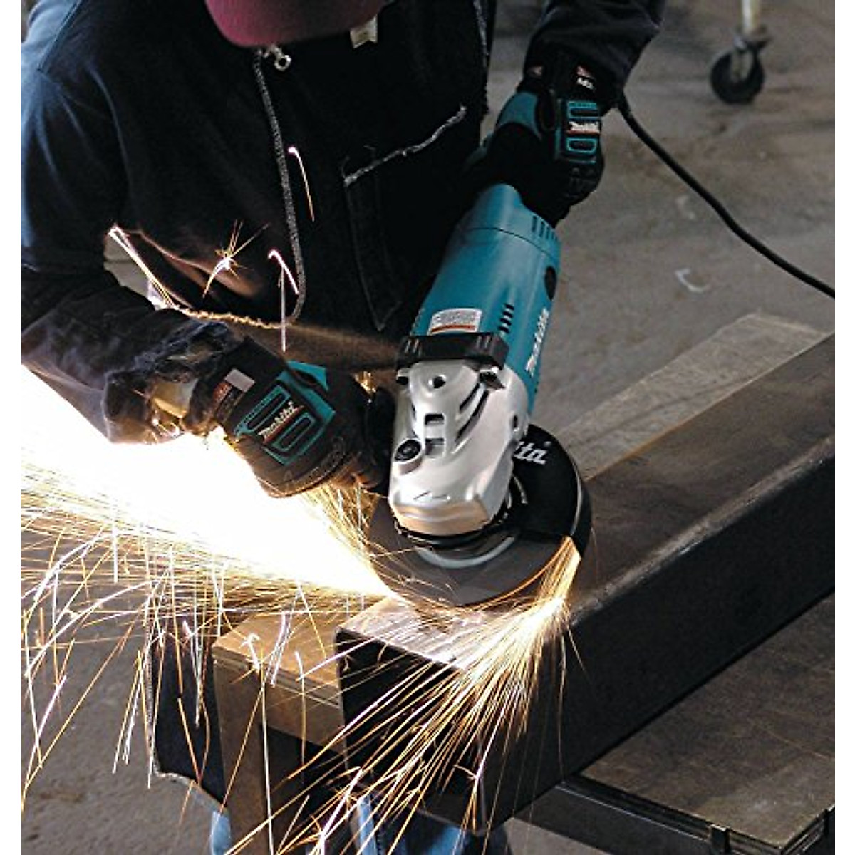 Makita GA7021 7" Angle Grinder, with AC/DC Switch
