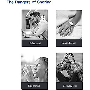 SHRIGM Anti Snoring Devices, Automatic Snore Stopper Extra, Strength Solution for Men, Women - Double Eddy Current Stop Nasal Dilator Nose Vents Plugs, Blue, Pack of 1