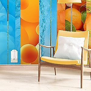 Glade PlugIns Refills Air Freshener Starter Kit, Scented and Essential Oils for Home and Bathroom, Coastal Sunshine Citrus, 4.02 Fl Oz, 2 Warmers + 6 Refills