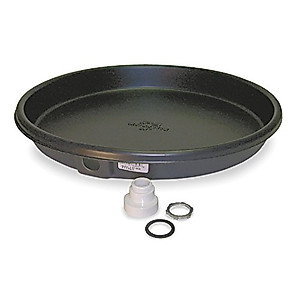 Water Heater Drip Pan, 22 in Dia, Plastic