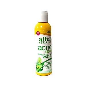 Alba Botanica Natural Acnedote Deep Pore Wash, 6 Ounce. (Pack of 2)
