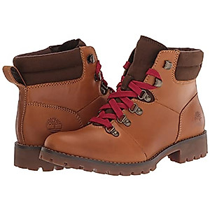 Timberland Women's Ellendale Mid Lace-Up Boot Hiking, Wheat, 8