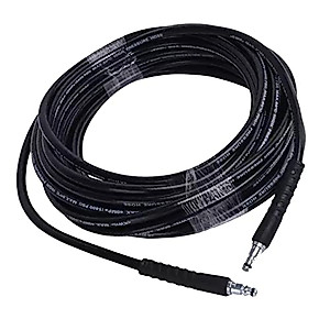 COLLBATH 3 pcs Water Softener M Pressure Black and Connectionblack Hosepipe Quality Car Garden Heater - Heavy Pump Female Washers Washer Rubber Flex Washing Thick Cleaning Connectionm