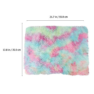 balacoo Bird Basketball Hoop Pet Blanket Dog Mat Cat Cushion Pet Sleep Mat Dog Cushion Plush Puppy Pet Bed Lollipop Cake Decorations