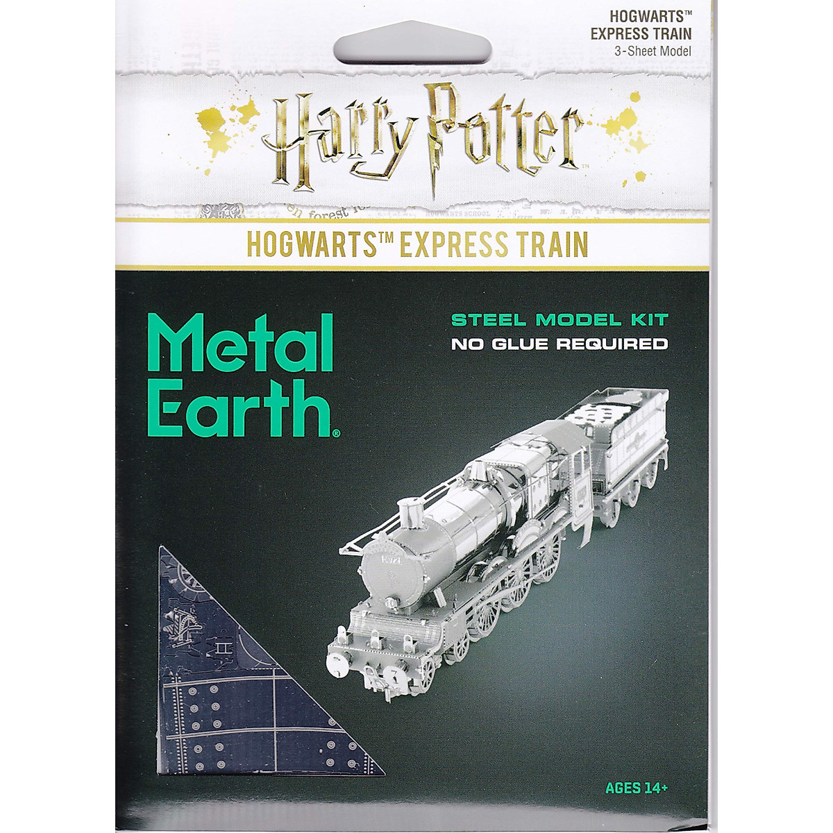 Fascinations Metal Earth Harry Potter Hogwarts Express Train 3D Metal Model Kit