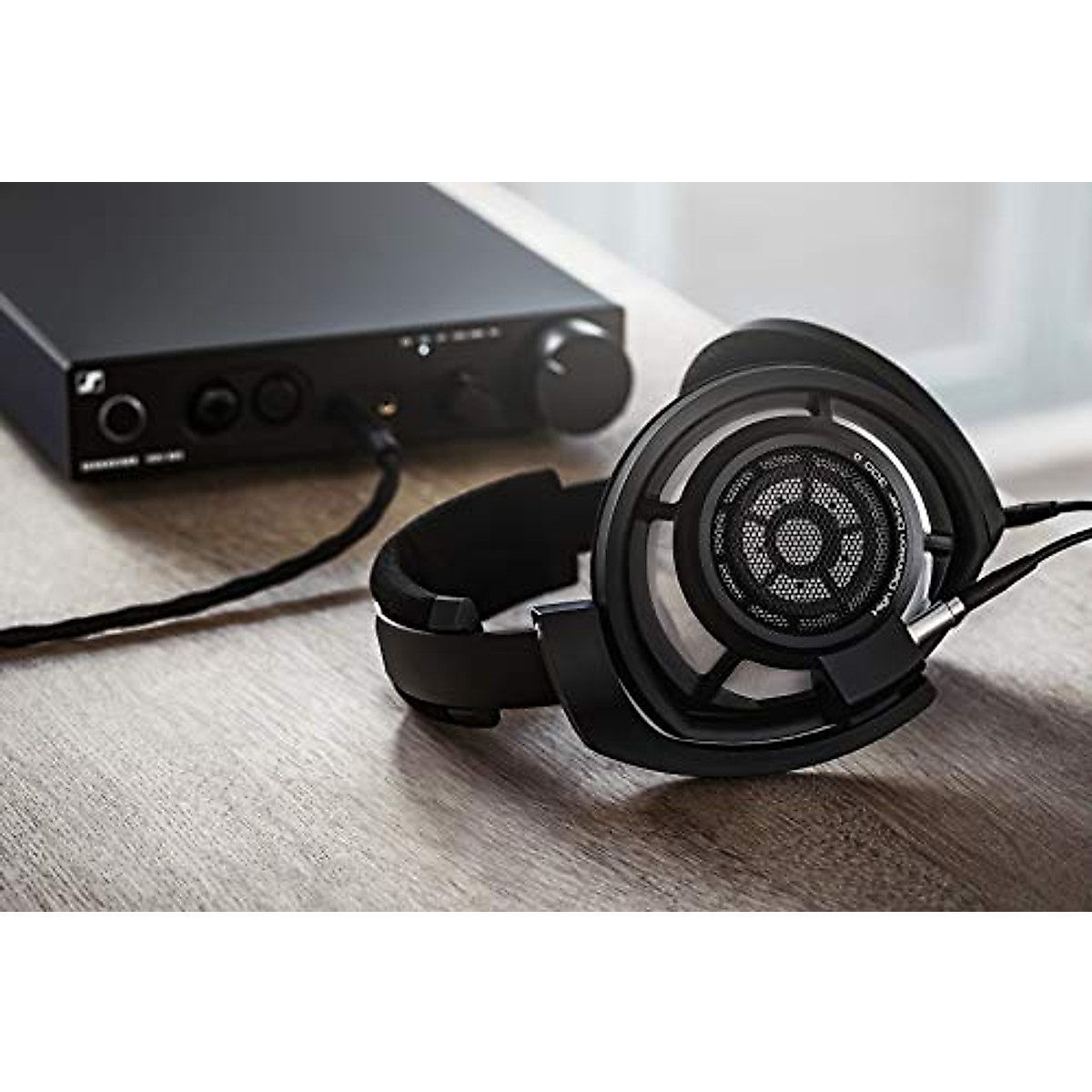 SENNHEISER HD 820 Over-the-Ear Audiophile Reference Headphones - Ring Radiator Drivers with Glass Reflector Technology, Sound Isolating Closed Earcups, Includes Balanced Cable, 2-Year Warranty (Black)