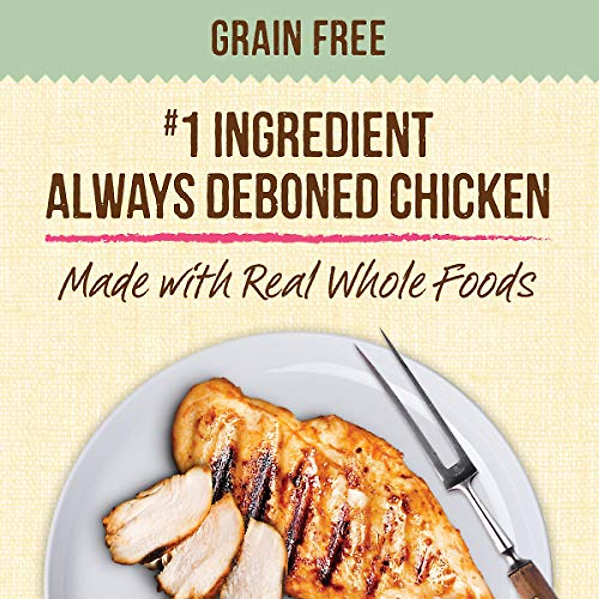 Merrick Lil' Plates Small Breed Dog Food, Grain Free Senior Real Chicken and Sweet Potato Recipe, Small Dog Food - 4 lb. Bag