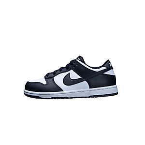 Nike Men's Downshifter 12 Trainers, White/Black/White, 1 Little Kid, White Black White, 1 UK Child