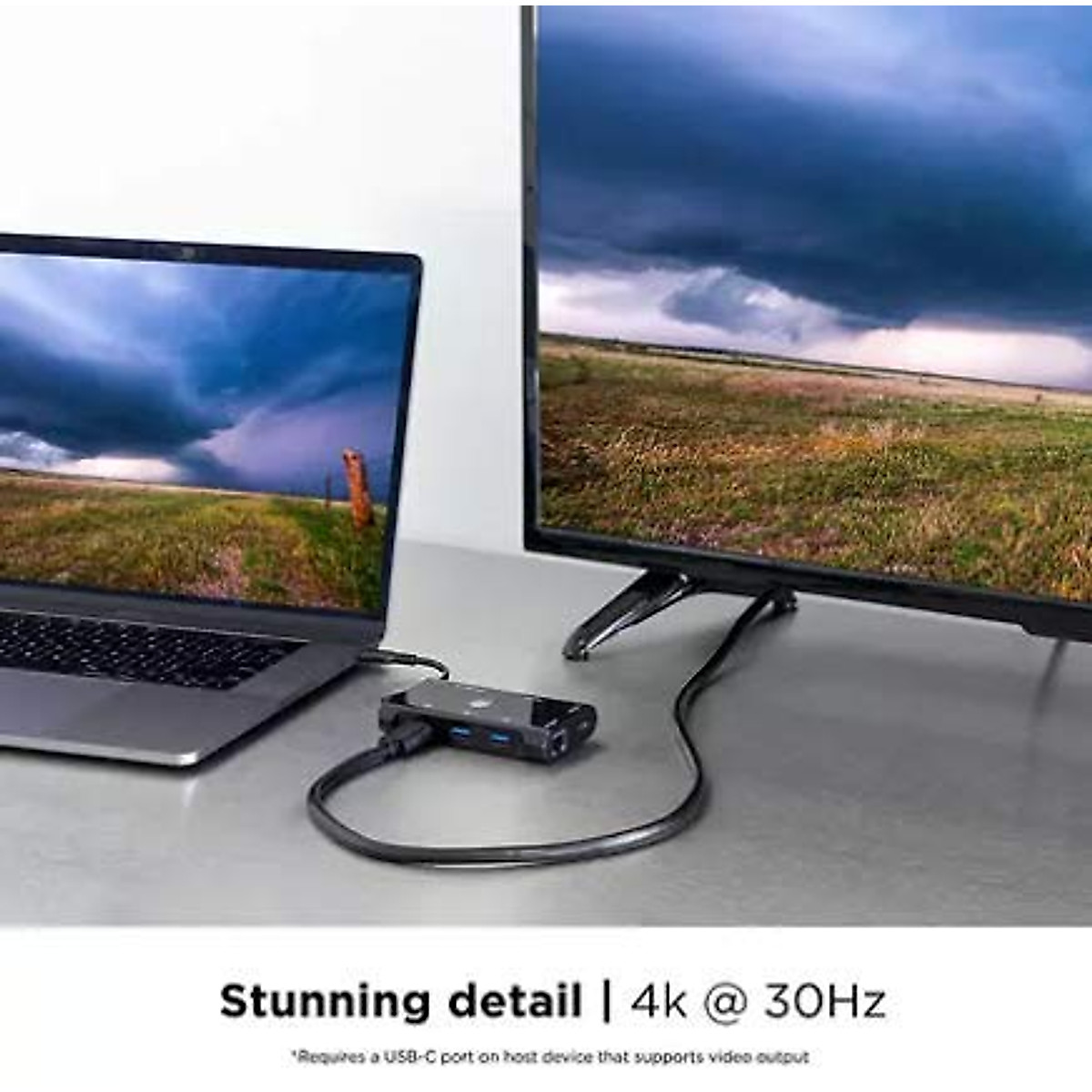 UltraPro Elite USB-C Multiport Hub with Power Pass-Through