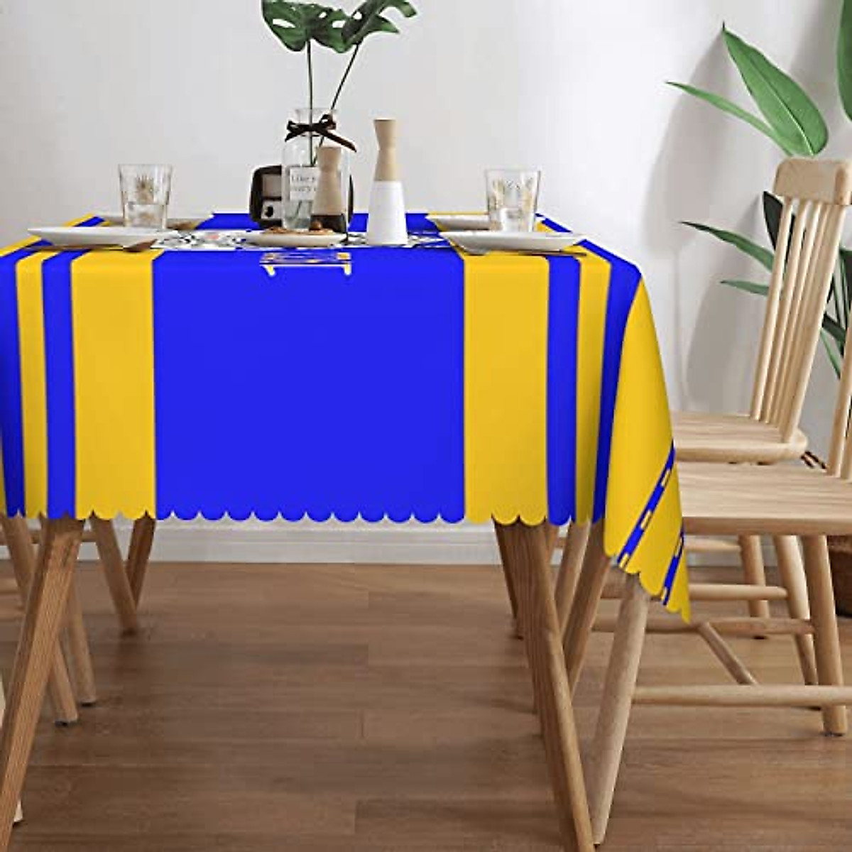 Beyli Sigma Gamma Rho Rectangular Tablecloth - 54 X 72 Inches - Stain Resistant Wrinkle Resistant Washable Polyester Tablecloth, Decorative Fabric Tablecloth