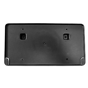 Fitrite Autoparts New Front License Plate Bracket for 2011-2019 Dodge Journey, Made of PP Plastic, with Fascia, Type 2 68140112AC CH1068140