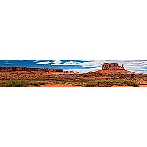 Reptile Habitat Background; Monument Valley Merrick Butte for 20L, 3-Sided Wraparound
