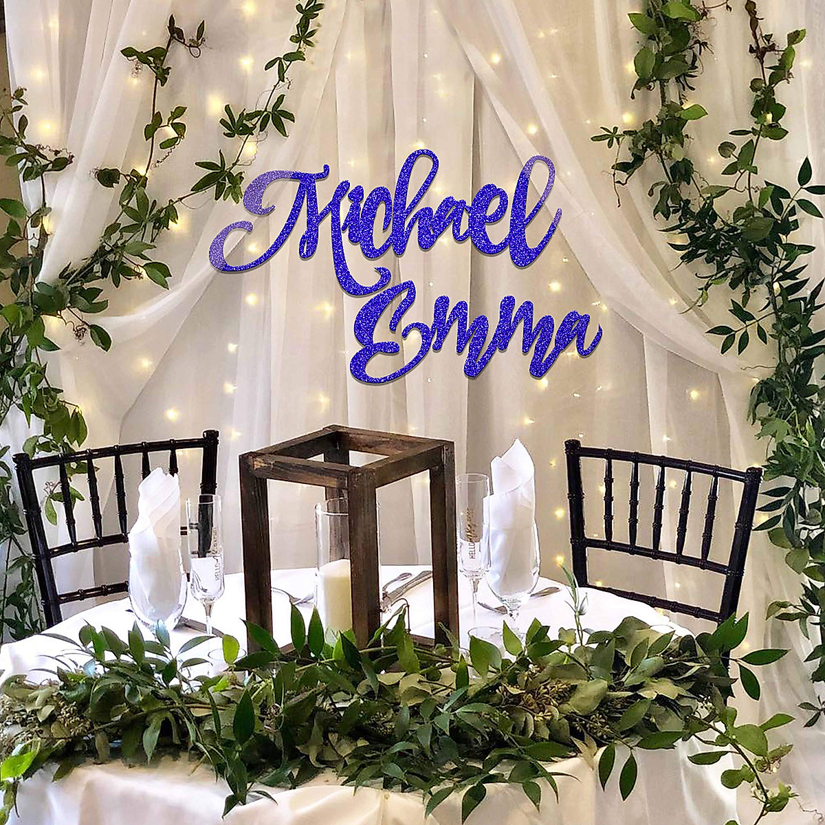 Wood Name Sign 8-60 inch, Custom Name Wooden Sign, Wedding Sign, Custom Last Name Sign, Baby Name Sign, Name Sign for Boy or Girl, Photo Zone Sign (Sign-2)