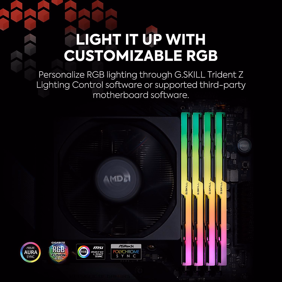 G.Skill Trident Z Neo Series (Intel XMP) DDR4 RAM 32GB (2x16GB) 3600MT/s CL16-19-19-39 1.35V Desktop Computer Memory UDIMM (F4-3600C16D-32GTZNC)