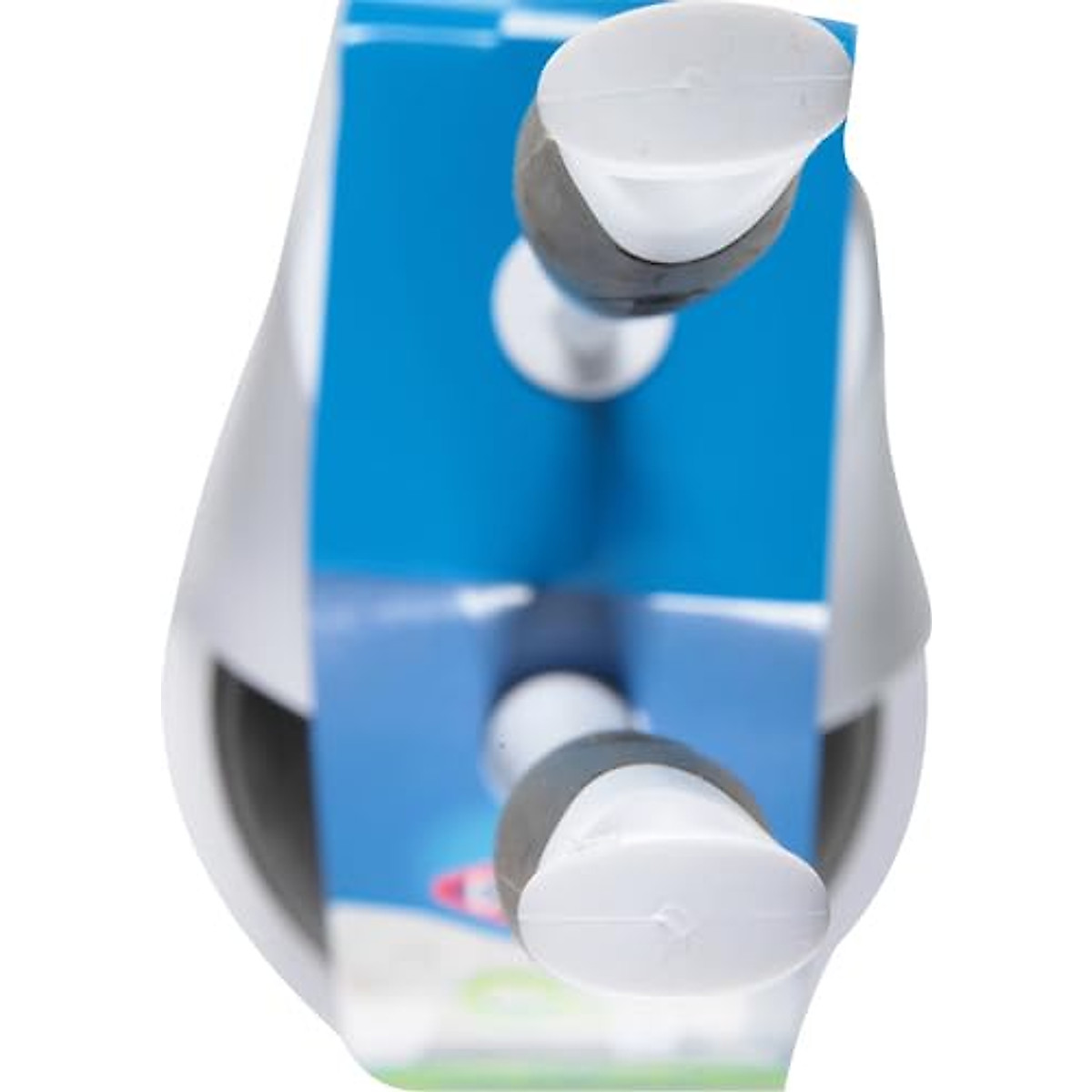 Clorox Toilet Plunger and Bowl Brush Combo Set with Caddy, White/Gray